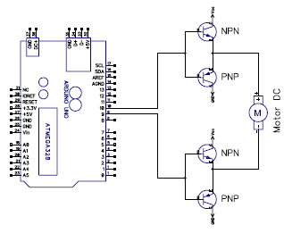 Mengatur kecepatan motor DC 5V menggunakan PWM – Semesin