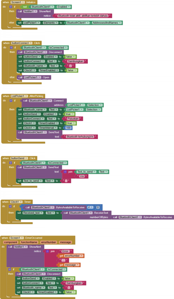 Koneksi Arduino dan Android melalui bluetooth dan MIT App Inventor ...