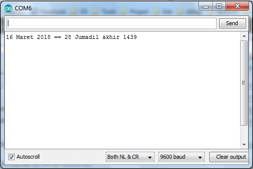 Konversi penanggalan Masehi ke Hijriah menggunakan Arduino – Semesin