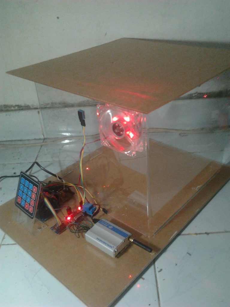 Prototipe pengkondisi suhu ruangan dengan perintah SMS – Semesin