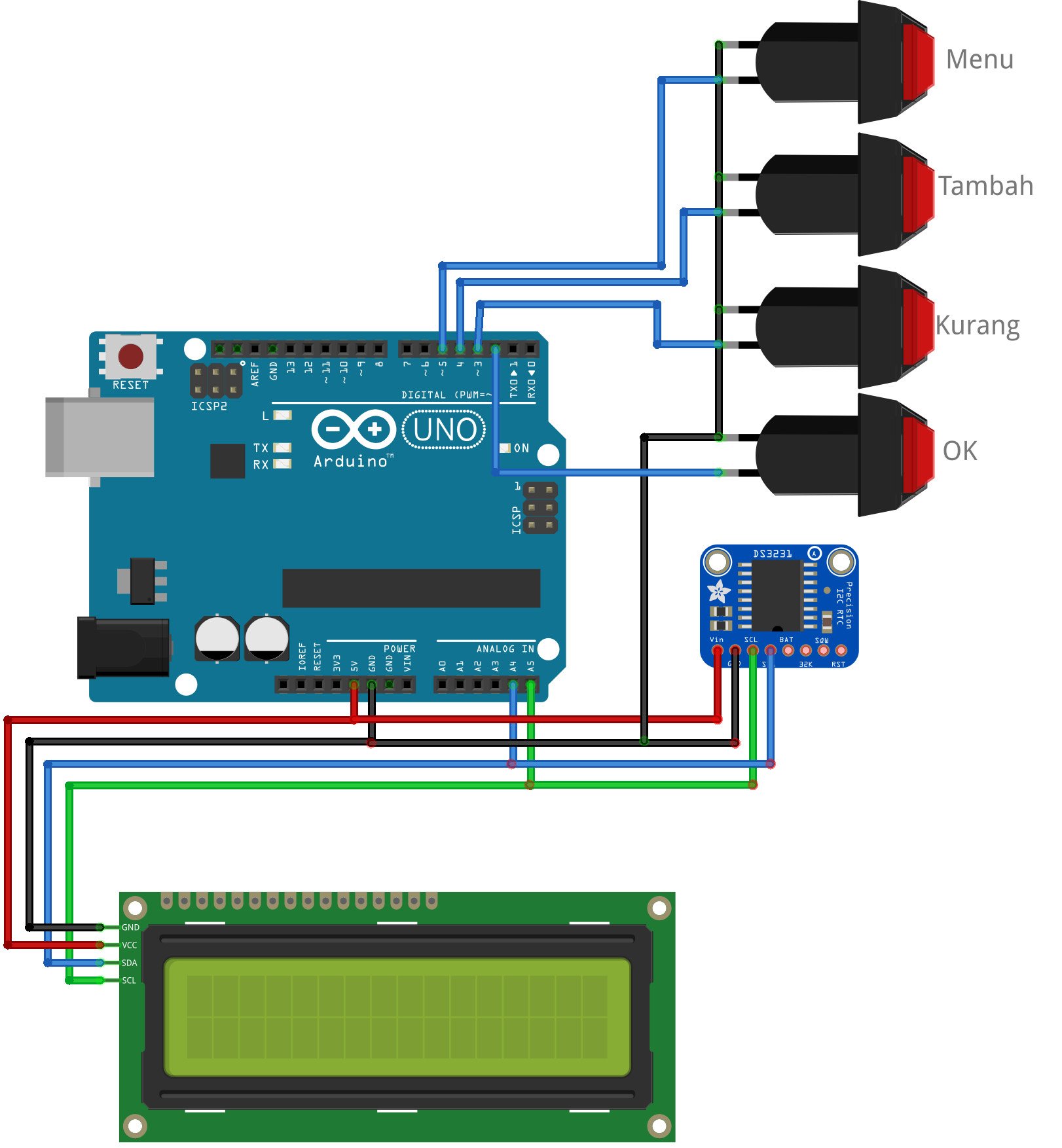 Bel sekolah dengan pengaturan melalui tombol – Semesin